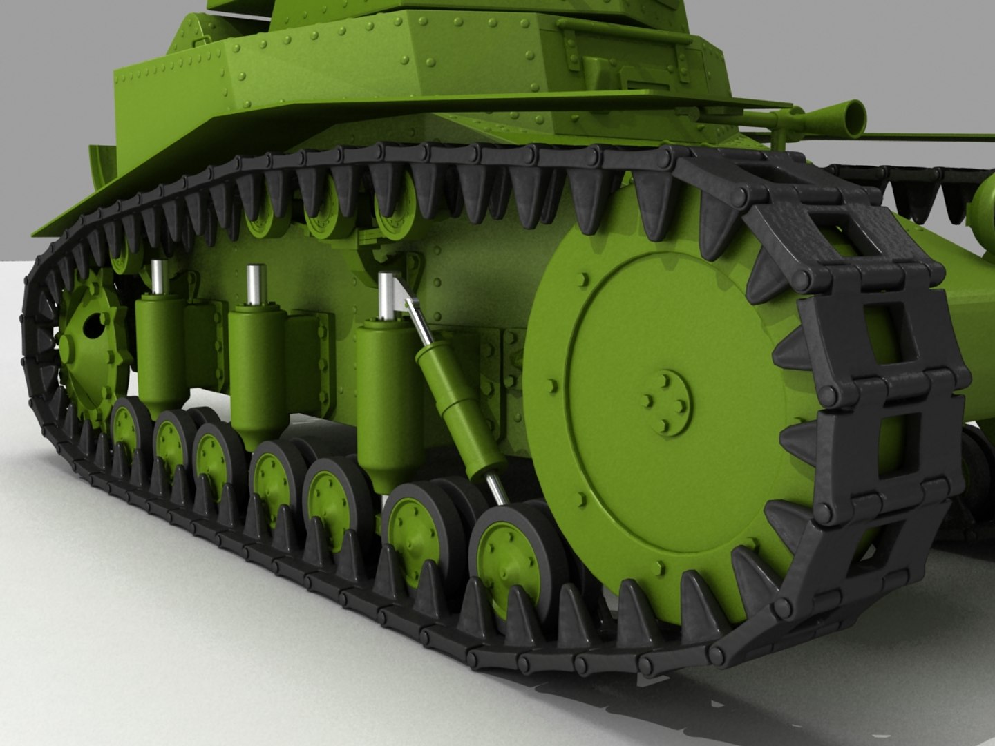3d Soviet Tank Ww2 Model