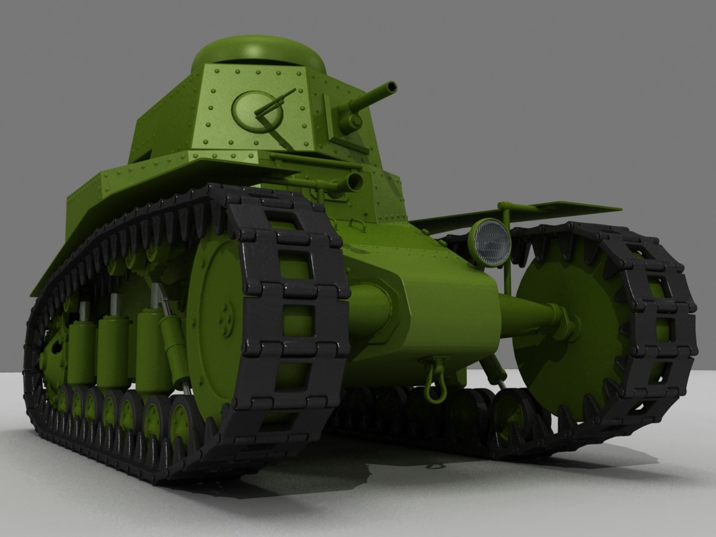 3d Soviet Tank Ww2 Model