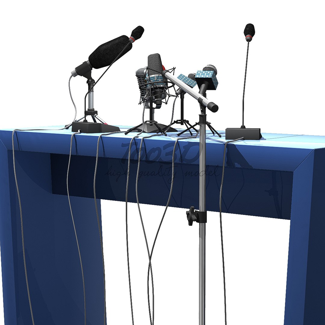 3D Model Microphones | 1144742 | TurboSquid