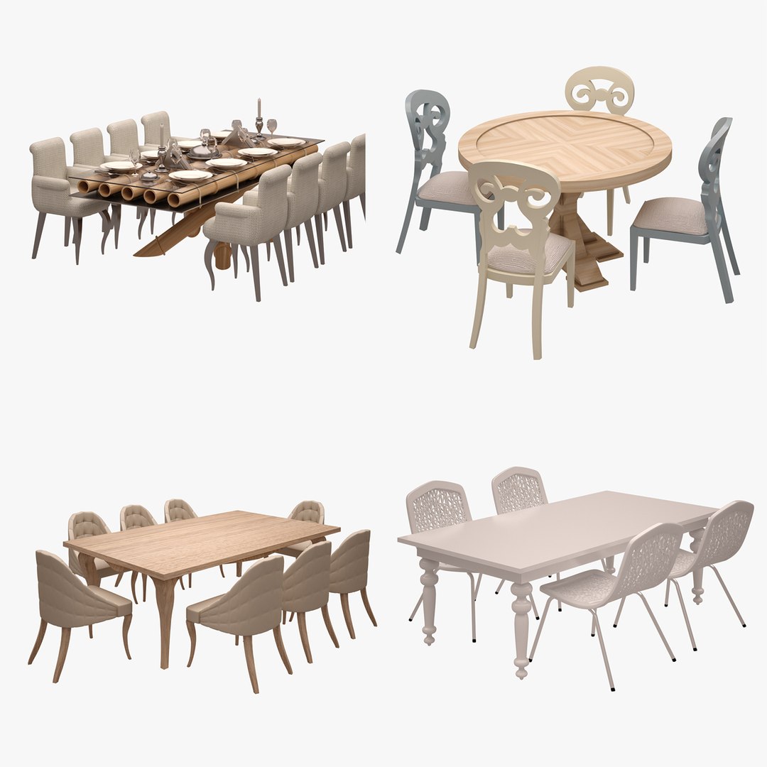 3D model 24 set - TurboSquid 1263406