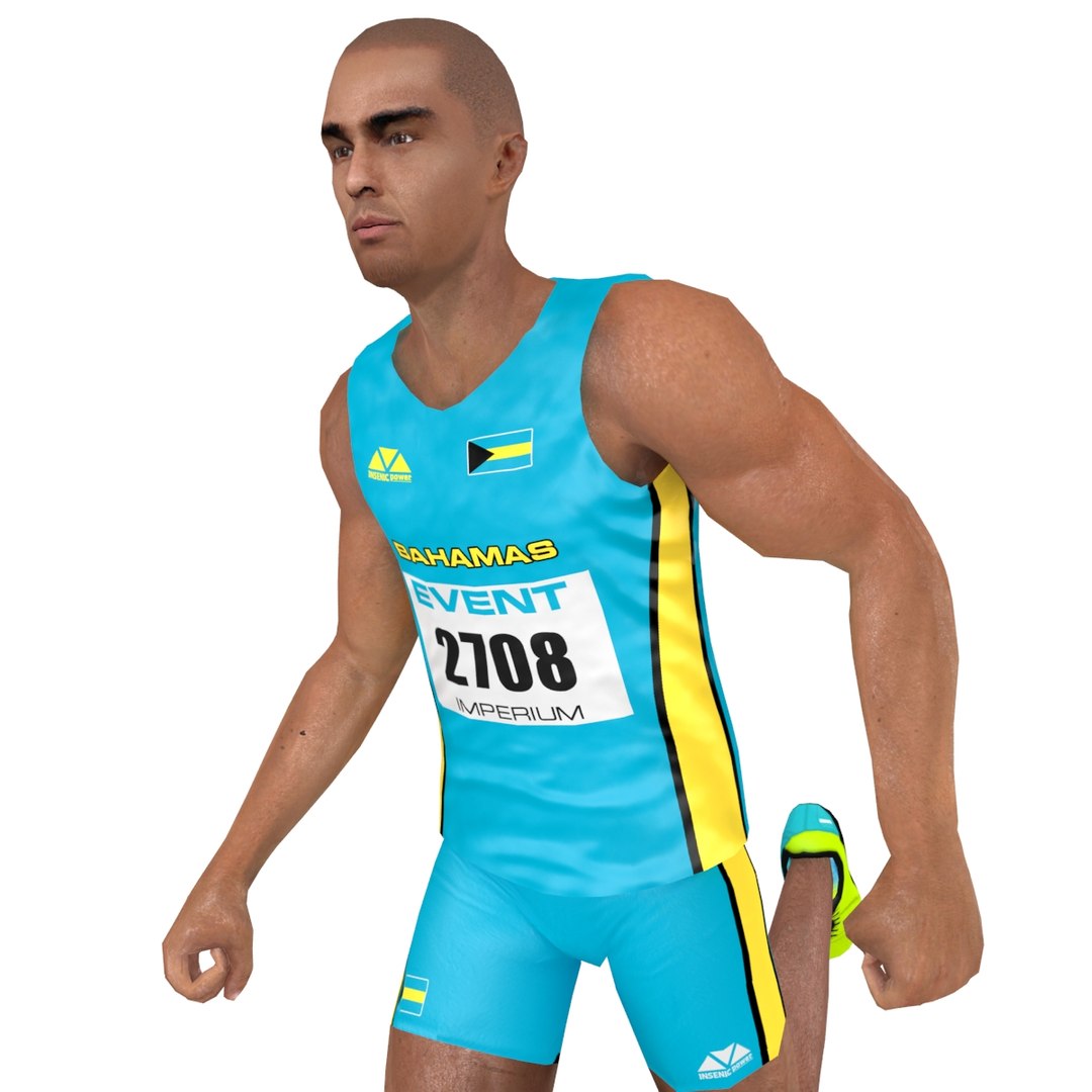 3D Rigged Sprinter Model - TurboSquid 1323377