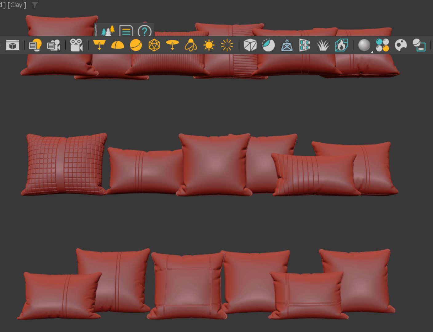 Pillow Model - TurboSquid 2222941