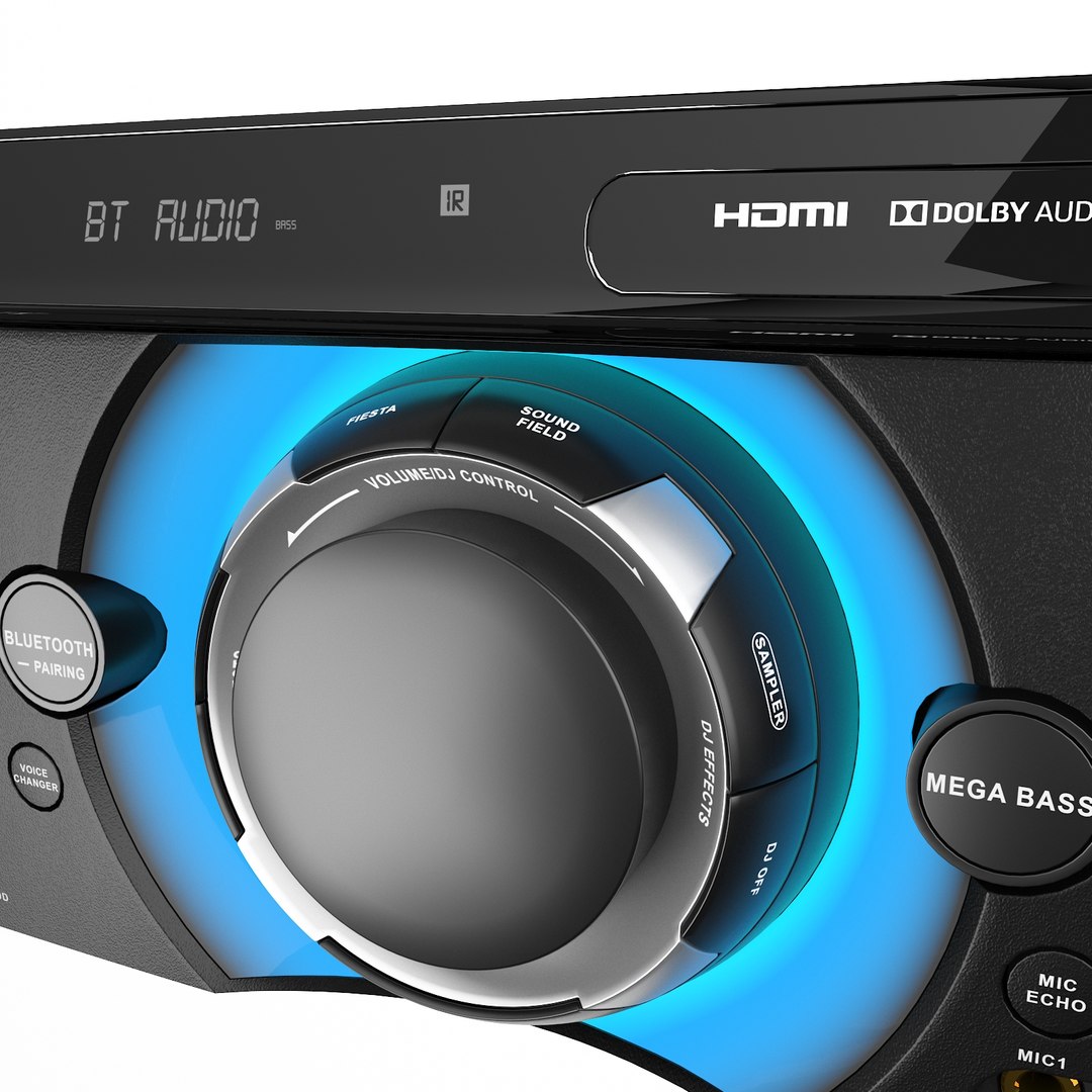 3D Sony Mhc M60d Model - TurboSquid 1347410