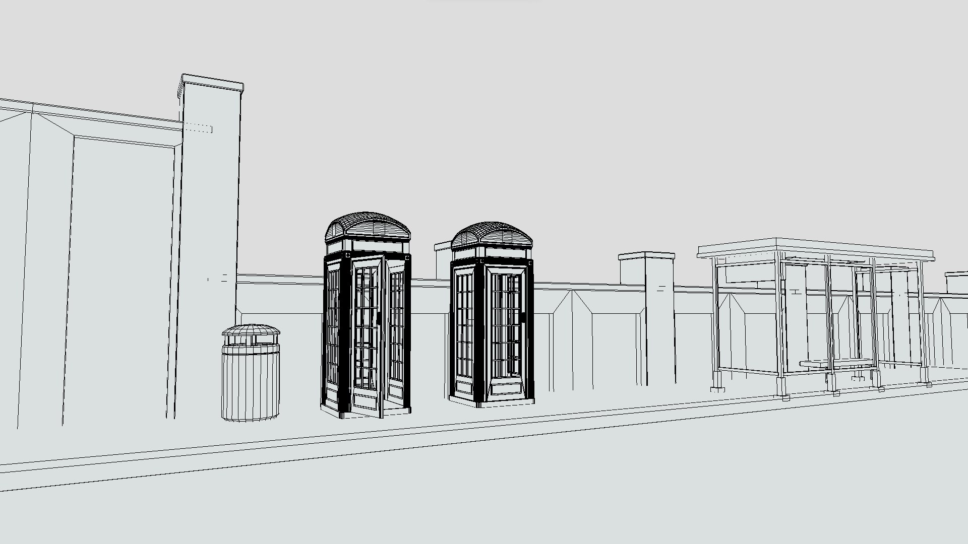 BT Classic Red Phone Booth 3D Model - TurboSquid 2197932