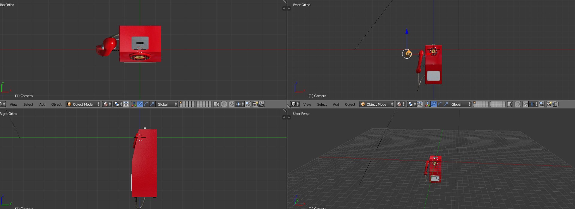 3D Old Emergency - TurboSquid 1303752
