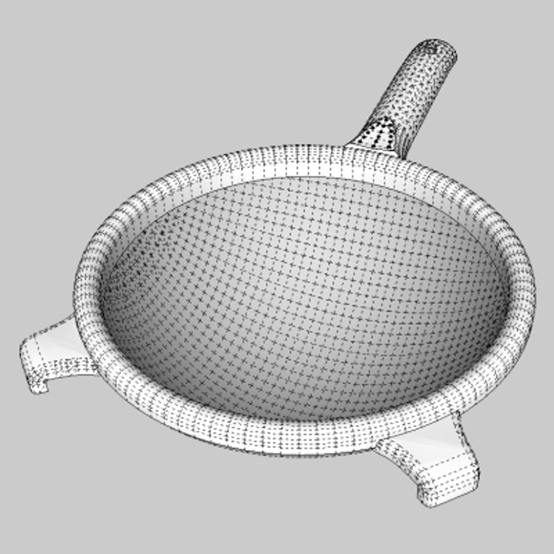 3d Sieve Drainer Model