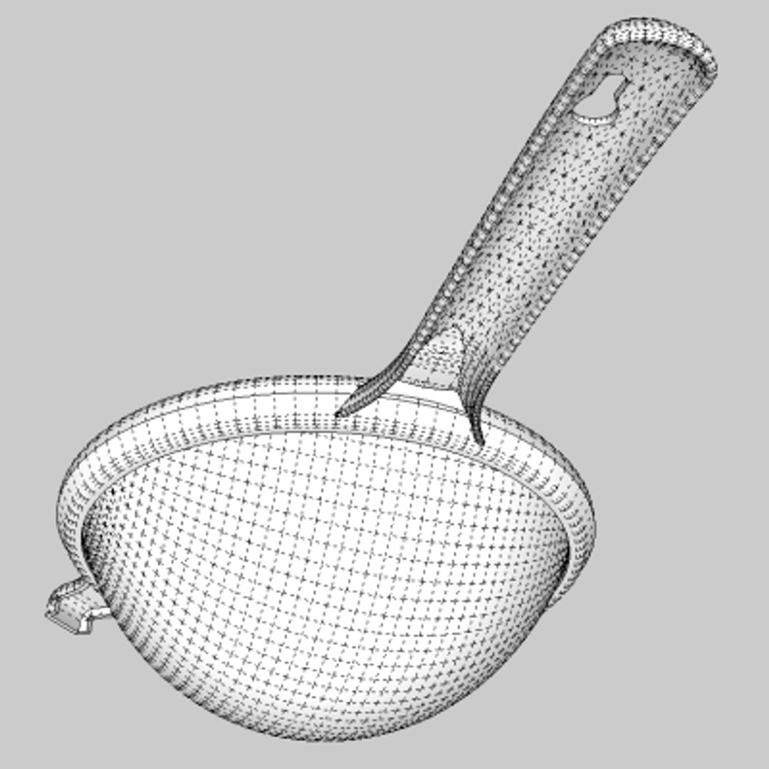 3d Sieve Drainer Model
