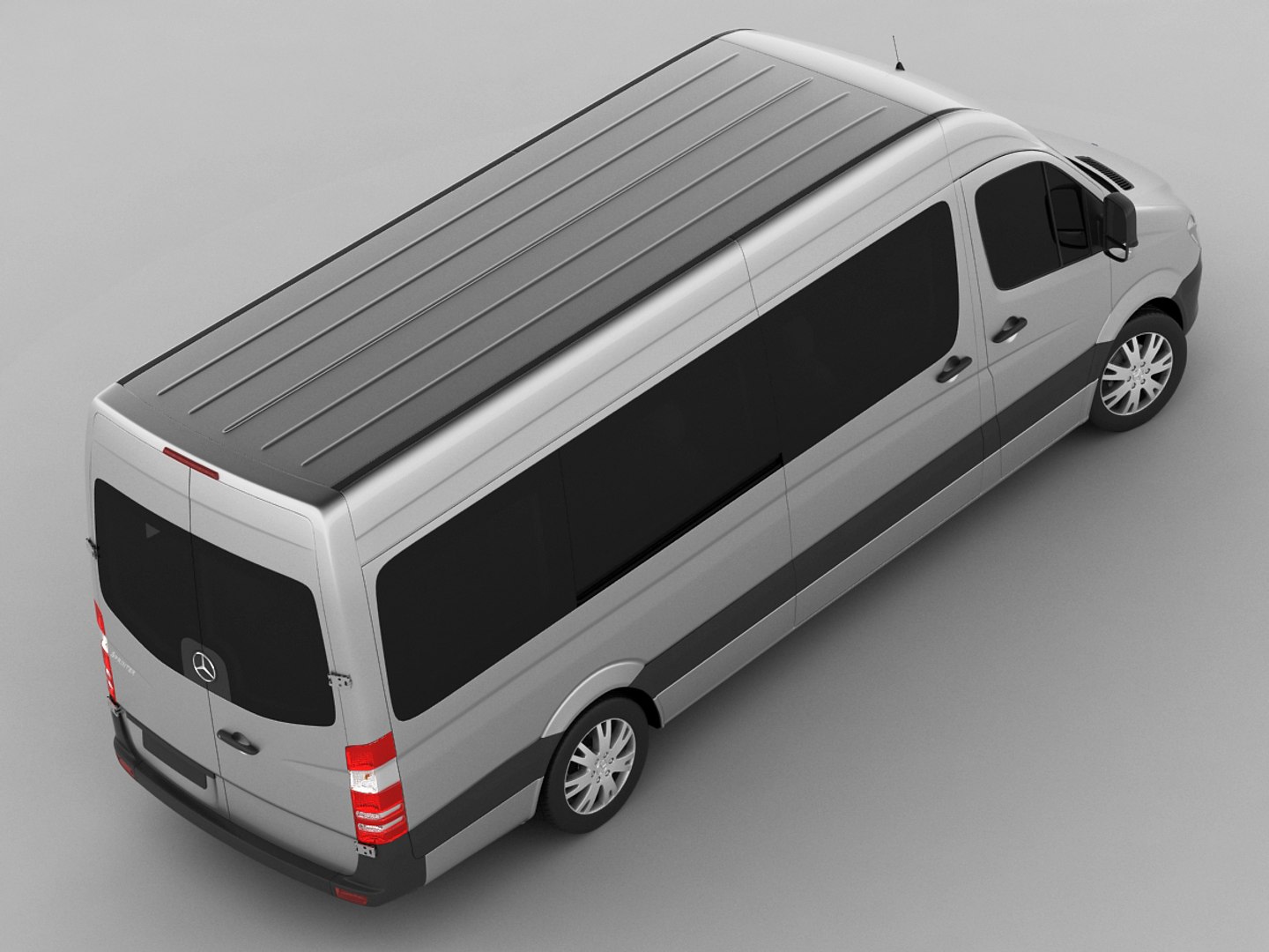 3d Mercedes Sprinter Bus
