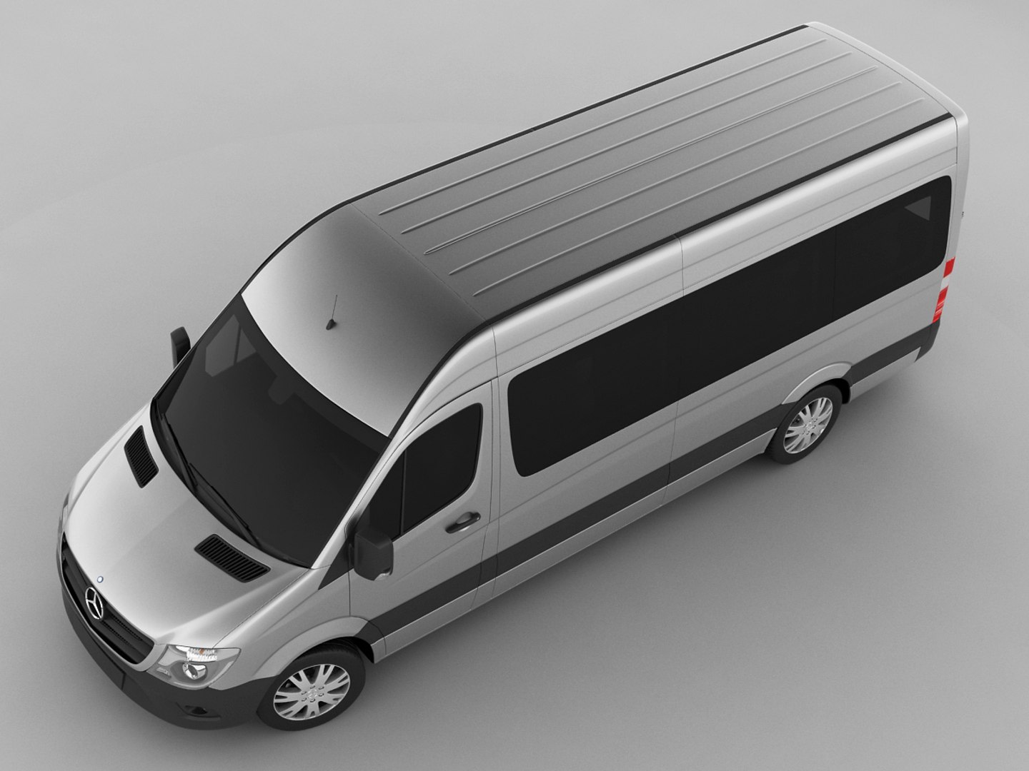 3d Mercedes Sprinter Bus