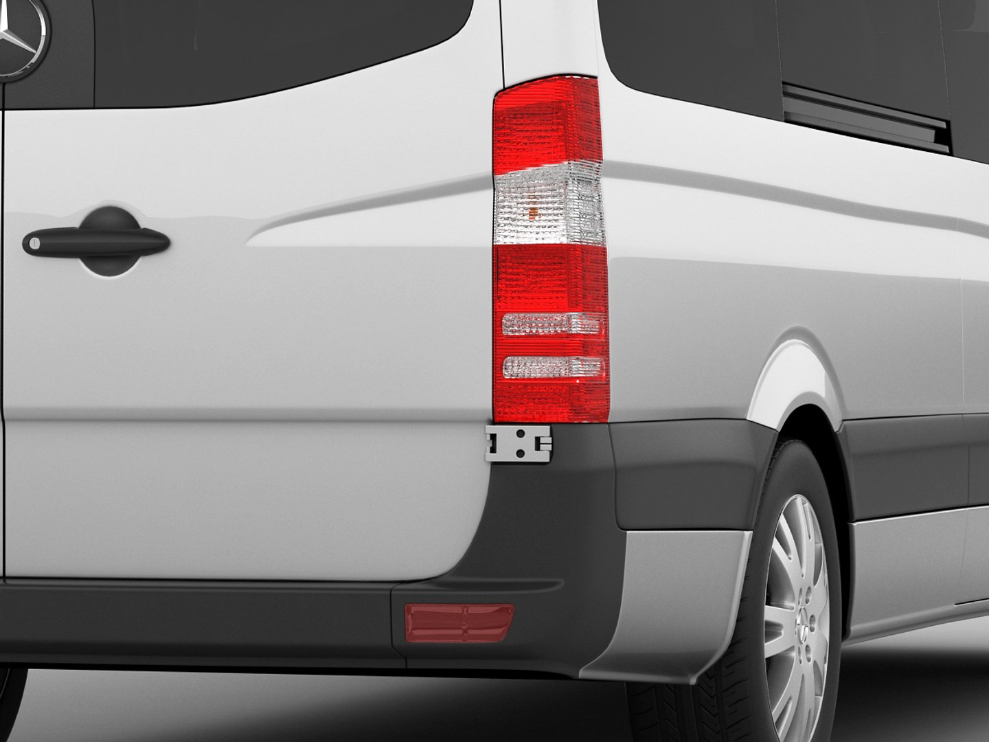 3d Mercedes Sprinter Bus