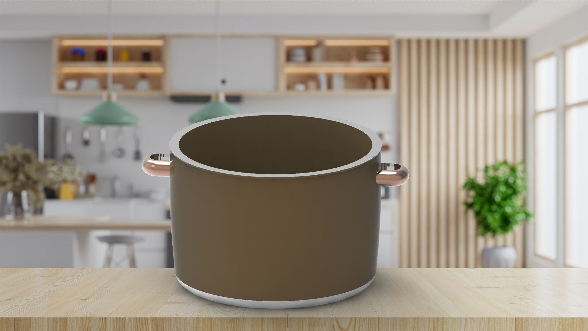 Classic Kitchen Pot 3D Model - TurboSquid 2057245