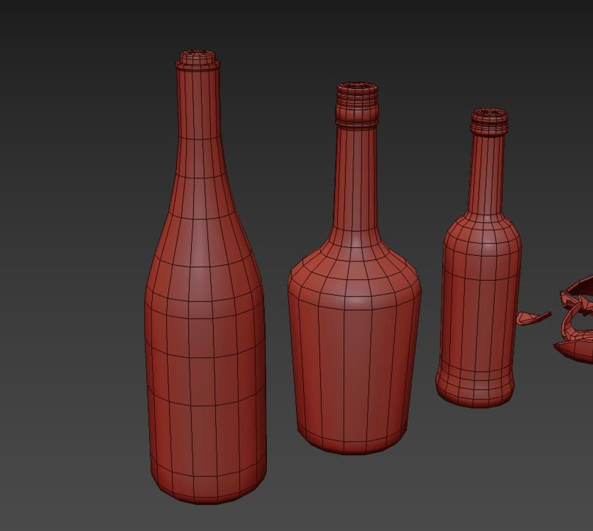 3D Wooden Alcohol box PBR Game Ready - TurboSquid 1758490