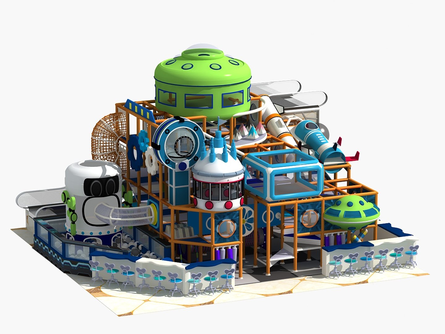 Amusement Park 2 3D - TurboSquid 2145019