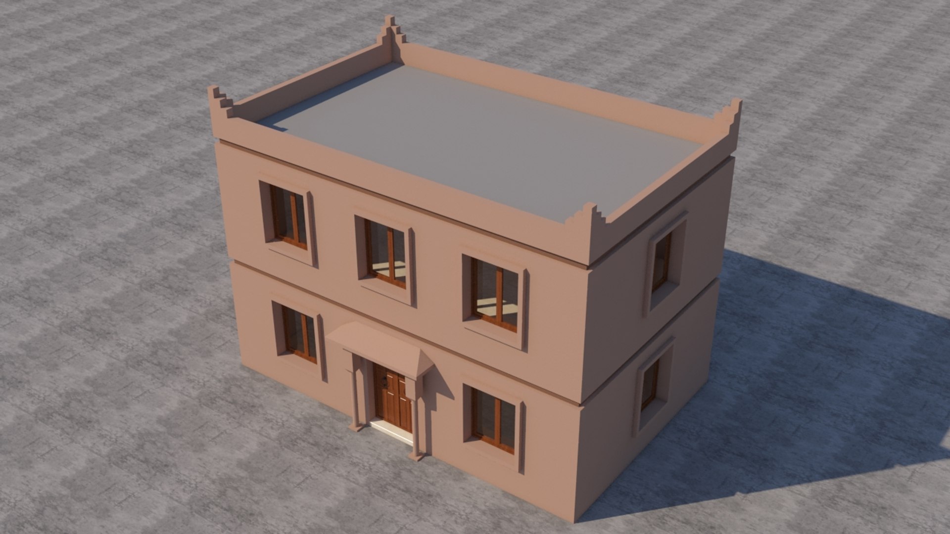 3D Model Moroccan House Marrakech - TurboSquid 1533640