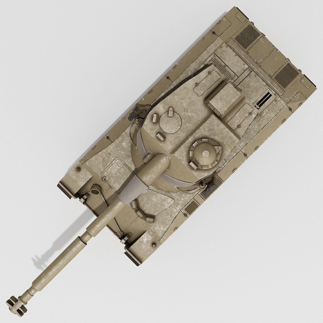 3d austrian sk-105 light tank model