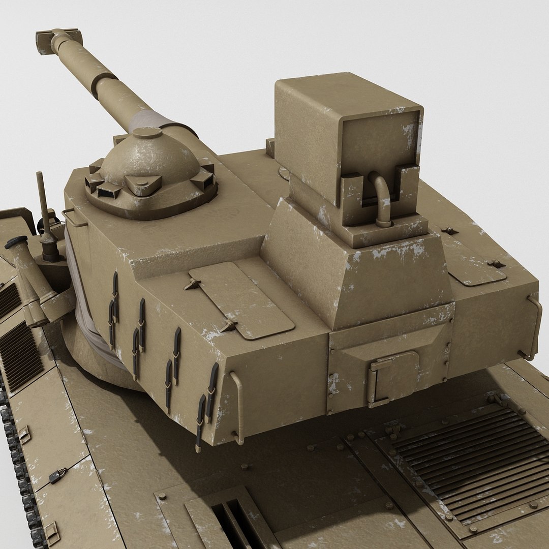 3d austrian sk-105 light tank model