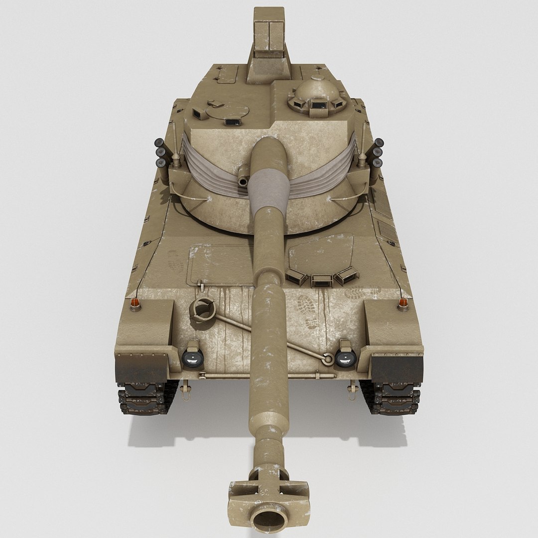 3d austrian sk-105 light tank model