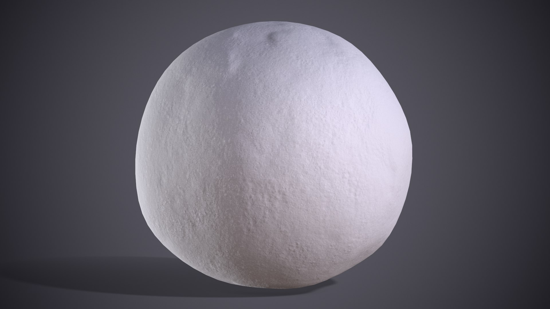 3D Snowball - TurboSquid 2162317