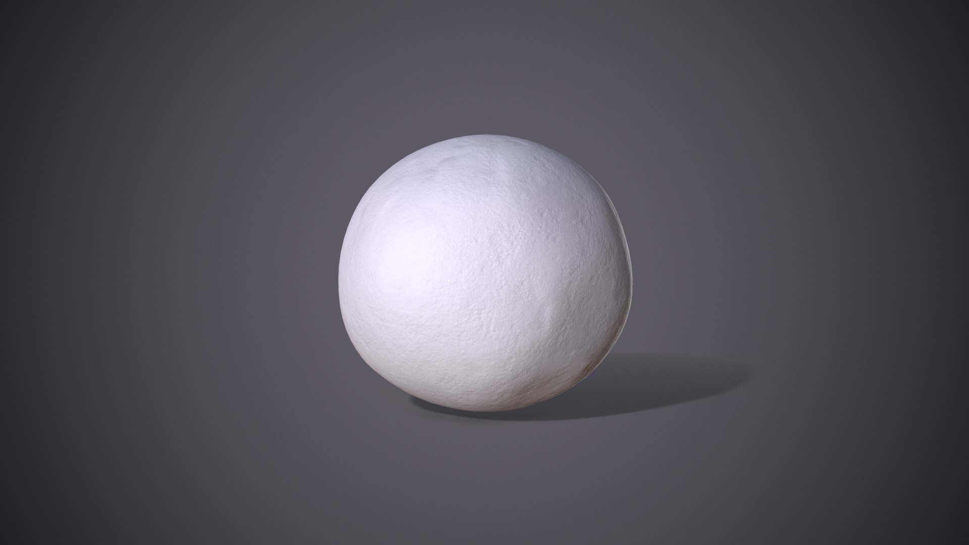 3D Snowball - TurboSquid 2162317
