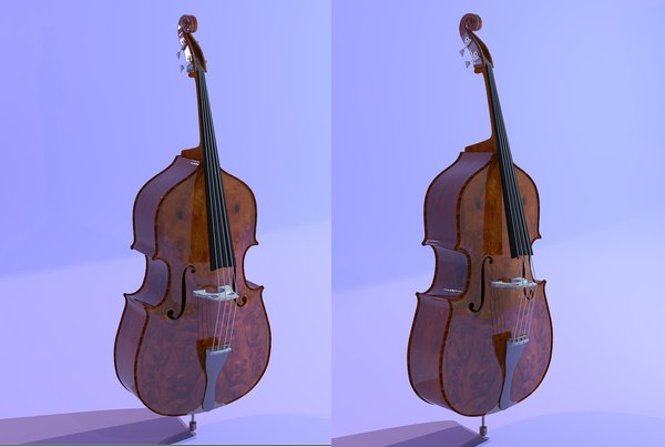 Double Bass 3D Models for Download | TurboSquid