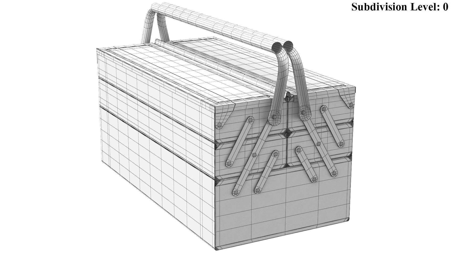 Detailed Toolbox Closed Model - TurboSquid 2147153