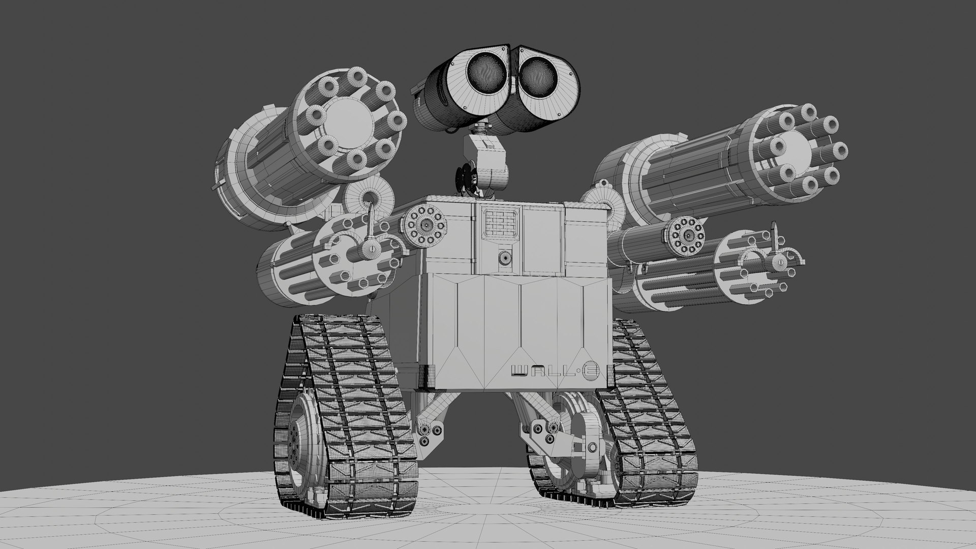 3D Model Wall E - TurboSquid 1711013