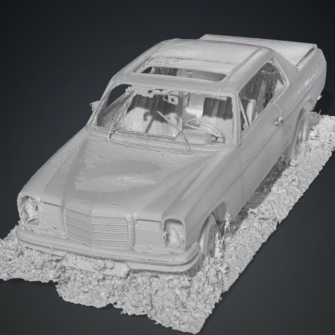 3D model CAR DESTROYED CAR Vehicles Car Wrecked Car - TurboSquid 2132768