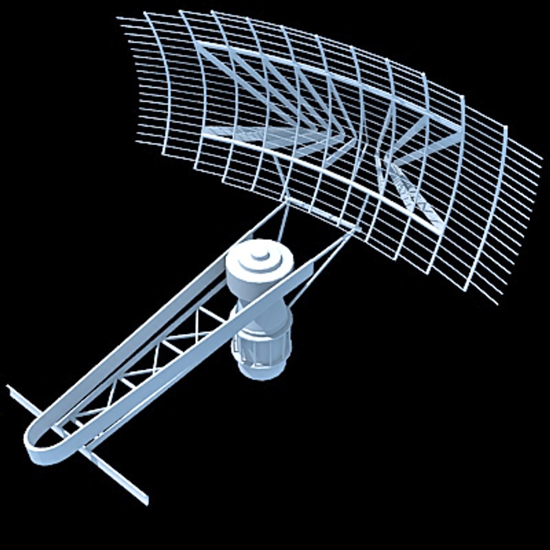 Radar 3d Model
