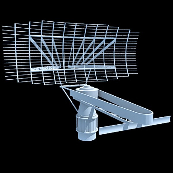 radar 3d model