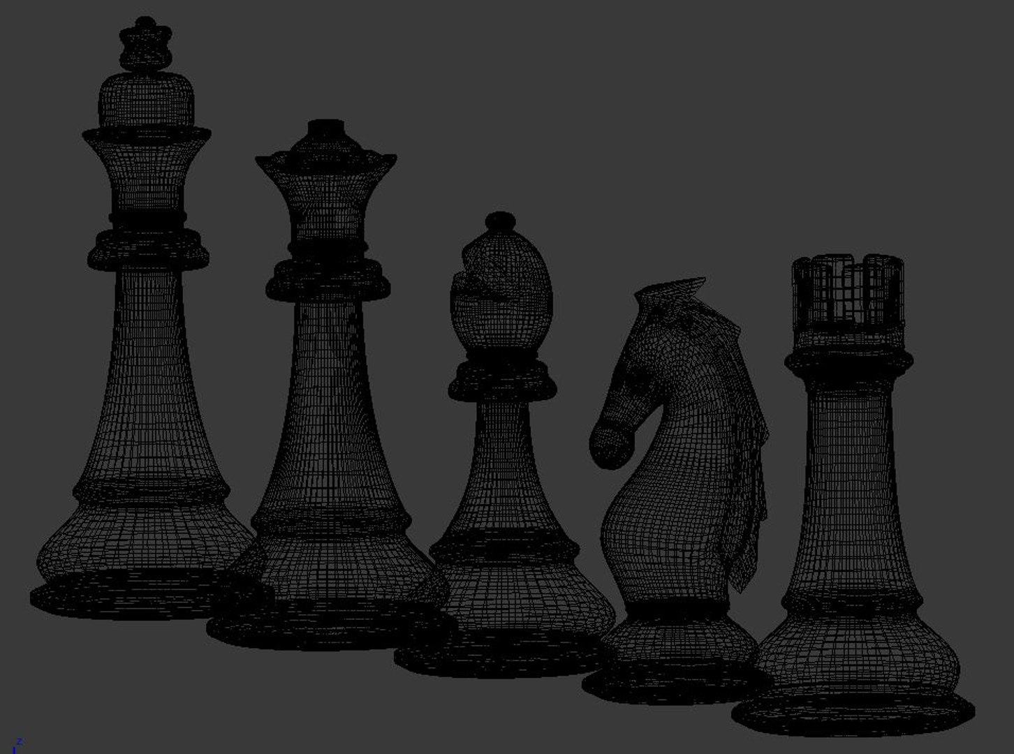 Chess Ches 3d Model