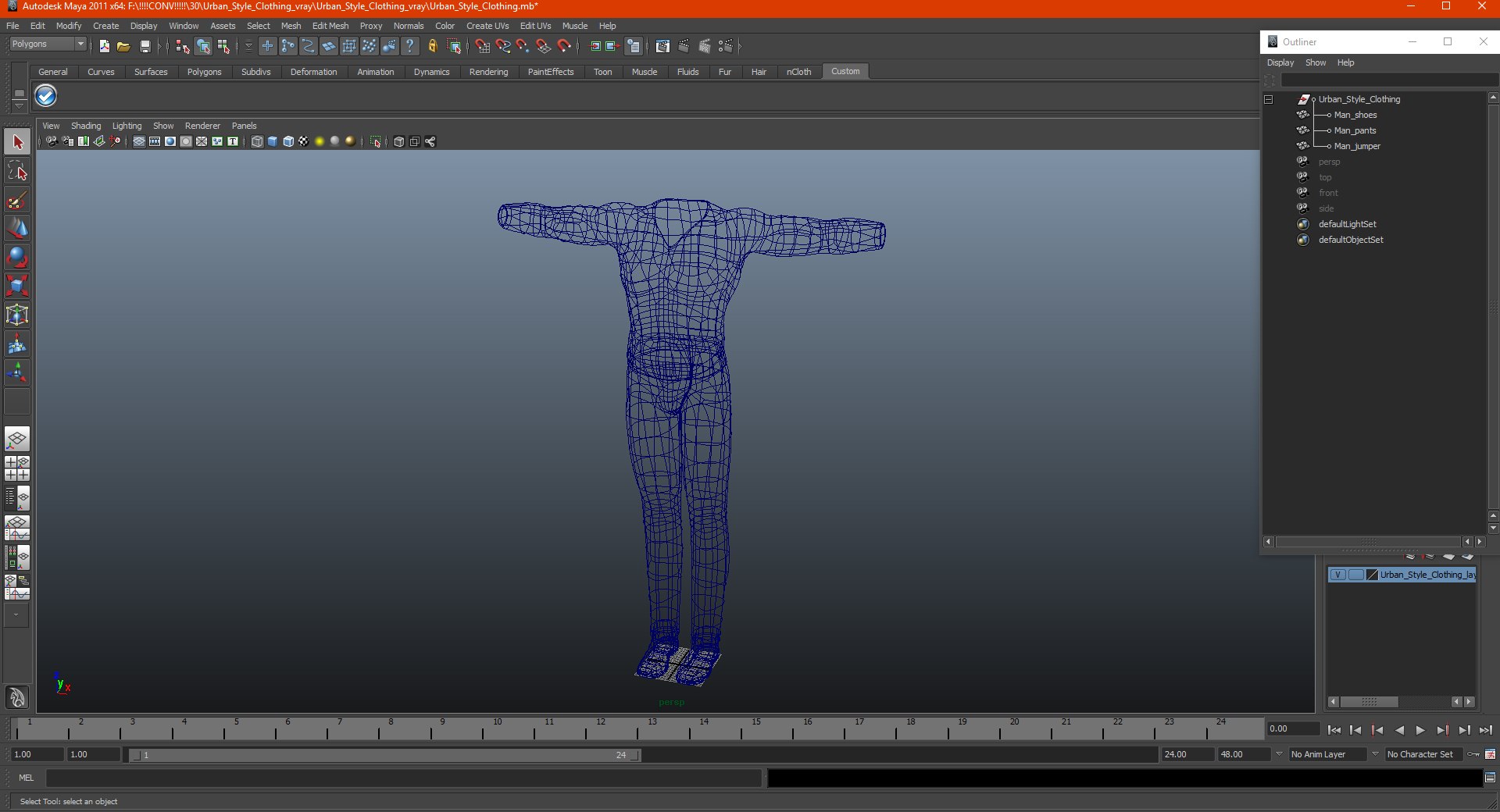 Urban Style Clothing 3D Model - TurboSquid 1516185