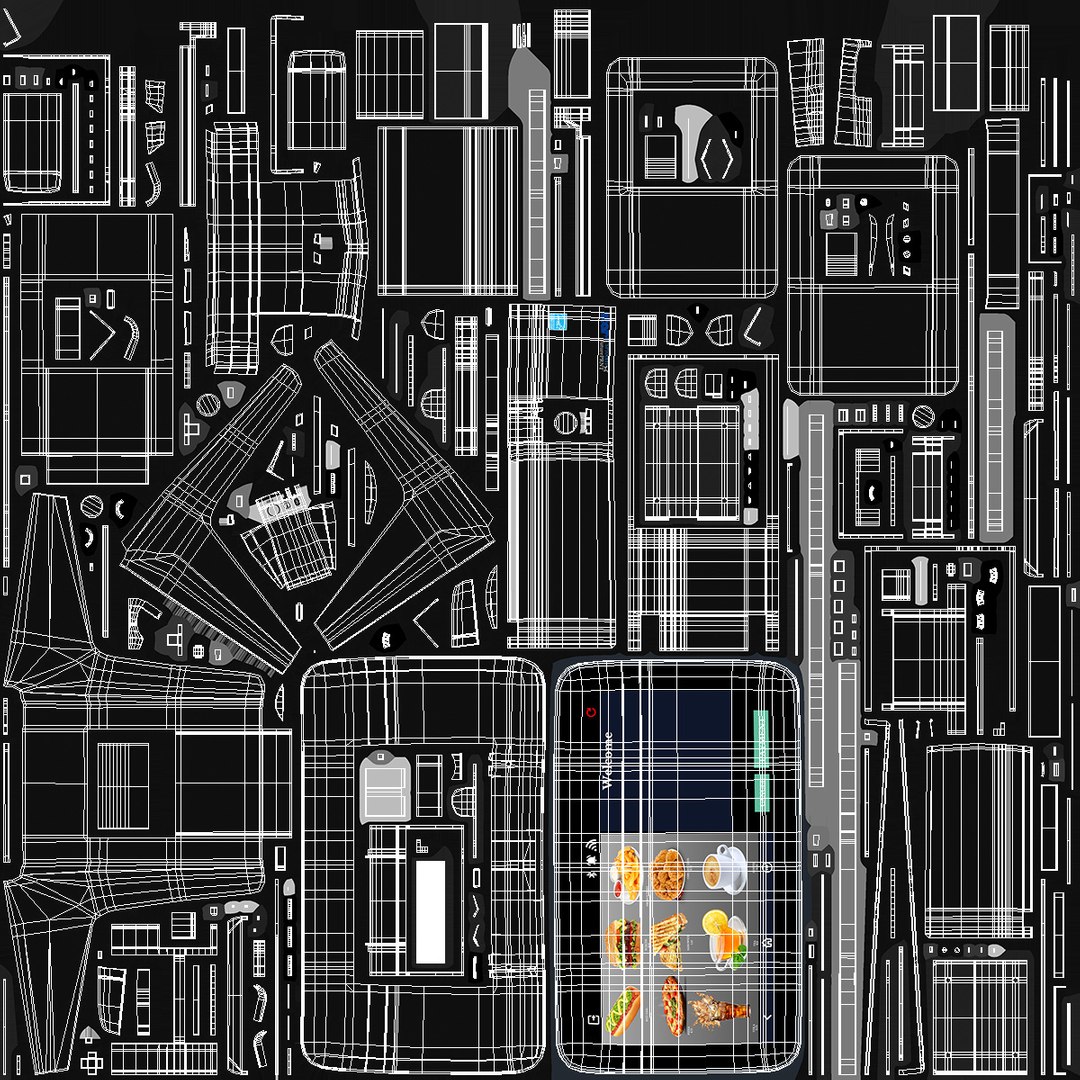 3D Model Digital Touchscreen POS System Screen On - TurboSquid 2191846