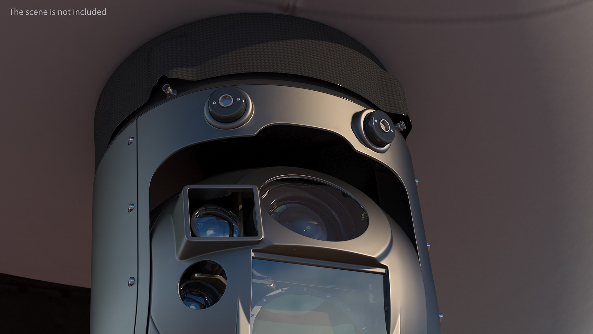 Compact Multisensor Surveillance System 3D Model - TurboSquid 1843131