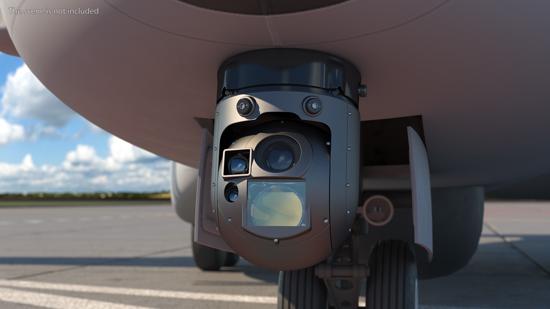 Compact Multisensor Surveillance System 3D Model - TurboSquid 1843131