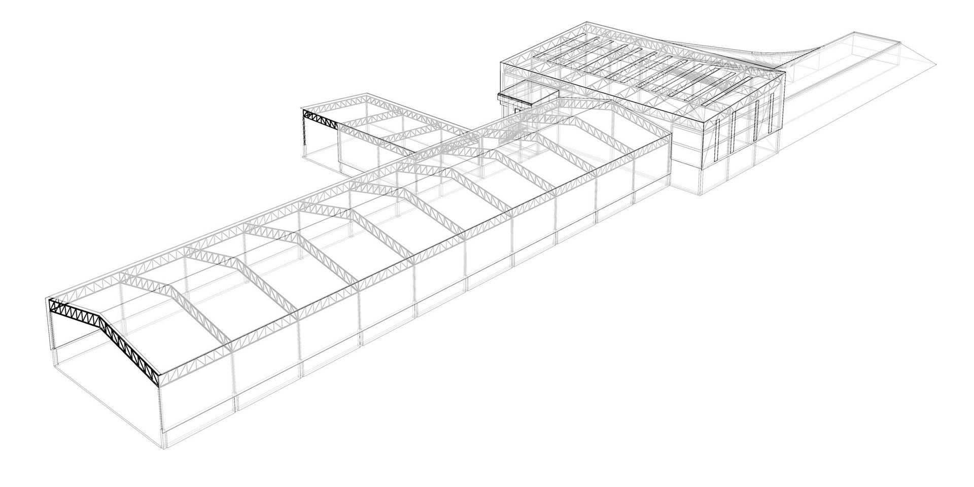 Warehouse With Loading Area 3D Model - TurboSquid 2065847
