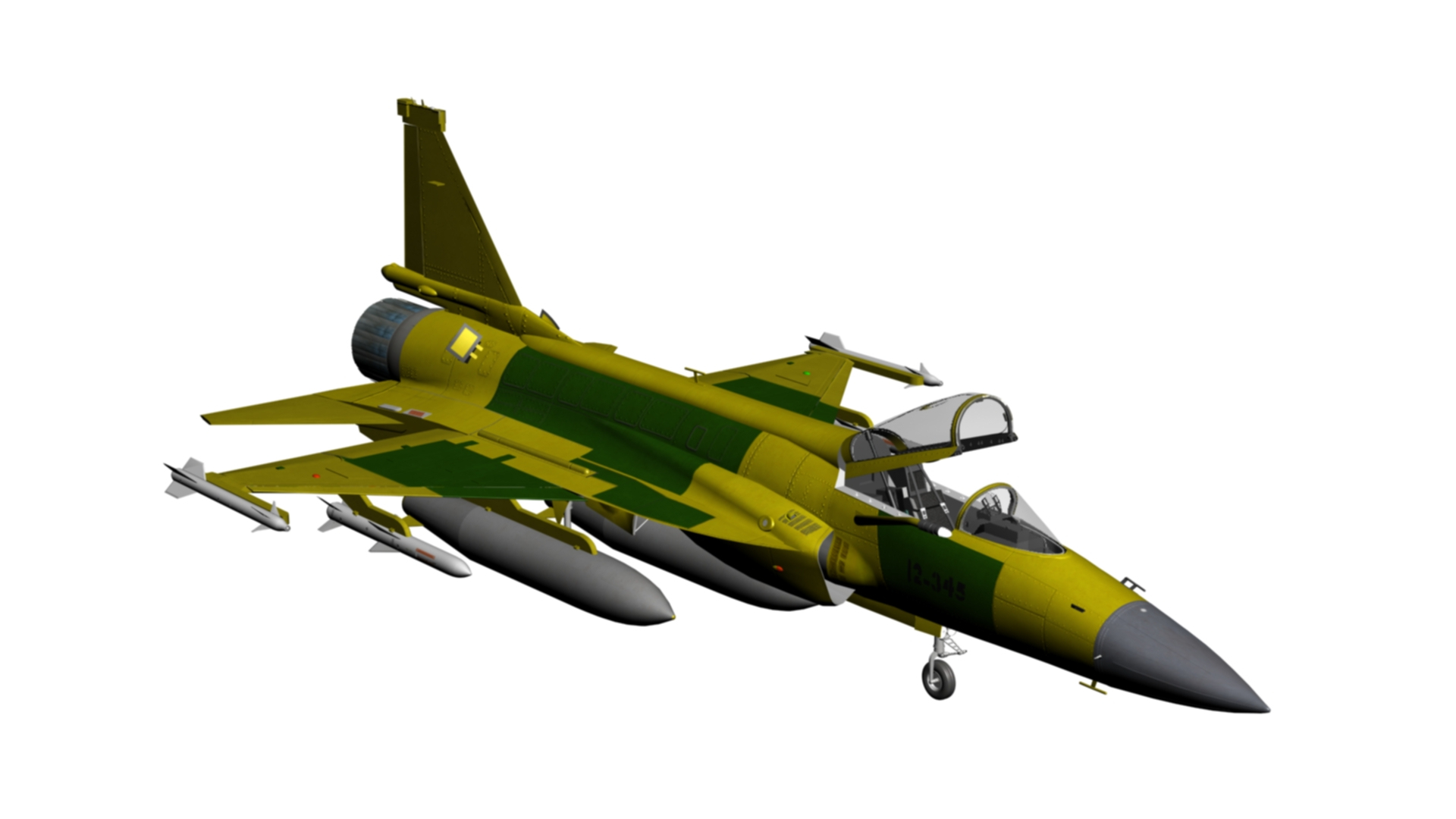 JF-17 Block 3 3D Model - TurboSquid 1813959