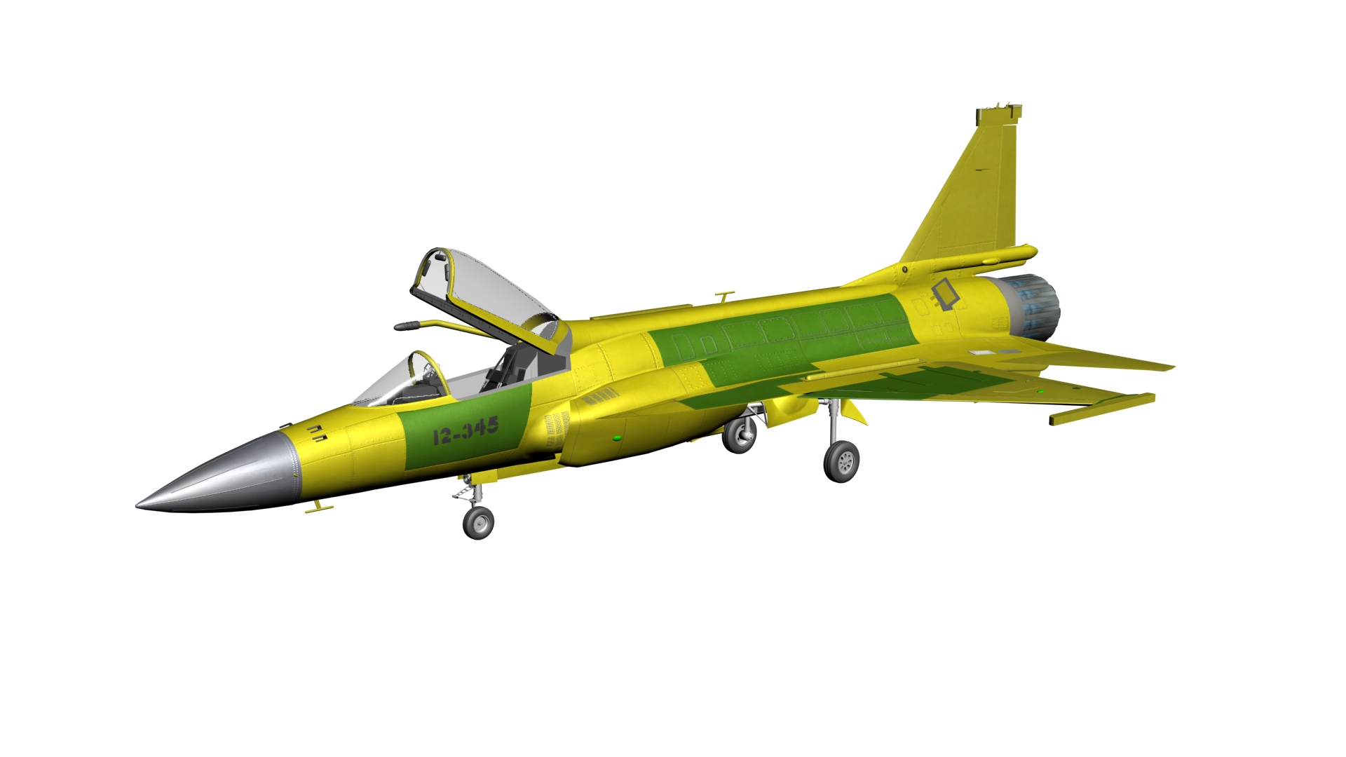 JF-17 block 3 3D model - TurboSquid 1813959