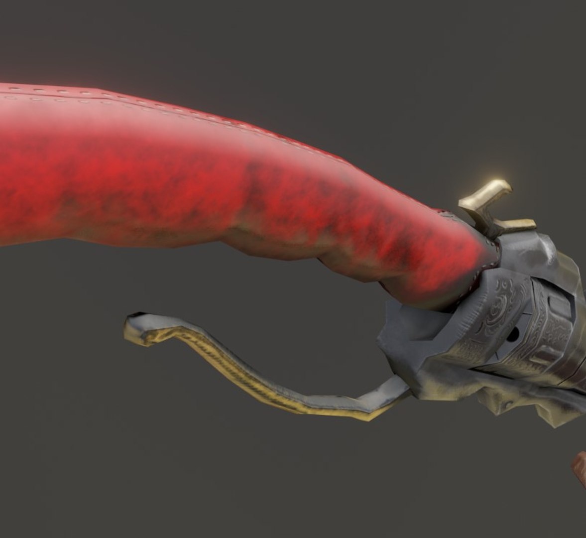 3D Model Revolver Sword Ready - TurboSquid 1616311