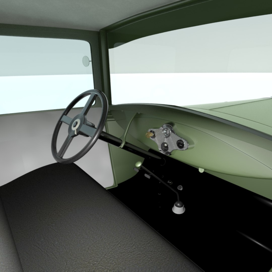 3d Model Gaz-aa Truck