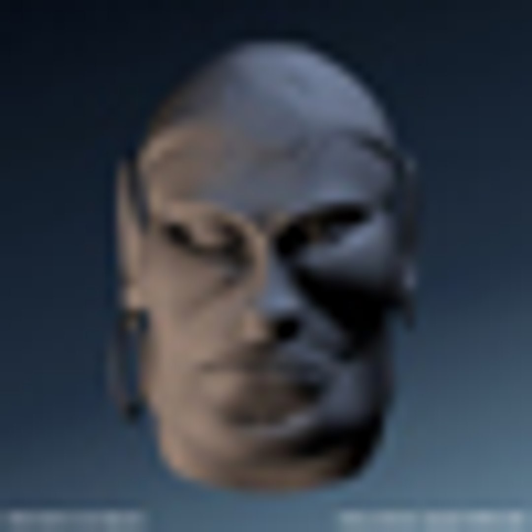 Fantasy Character Head Jinny 3d Max