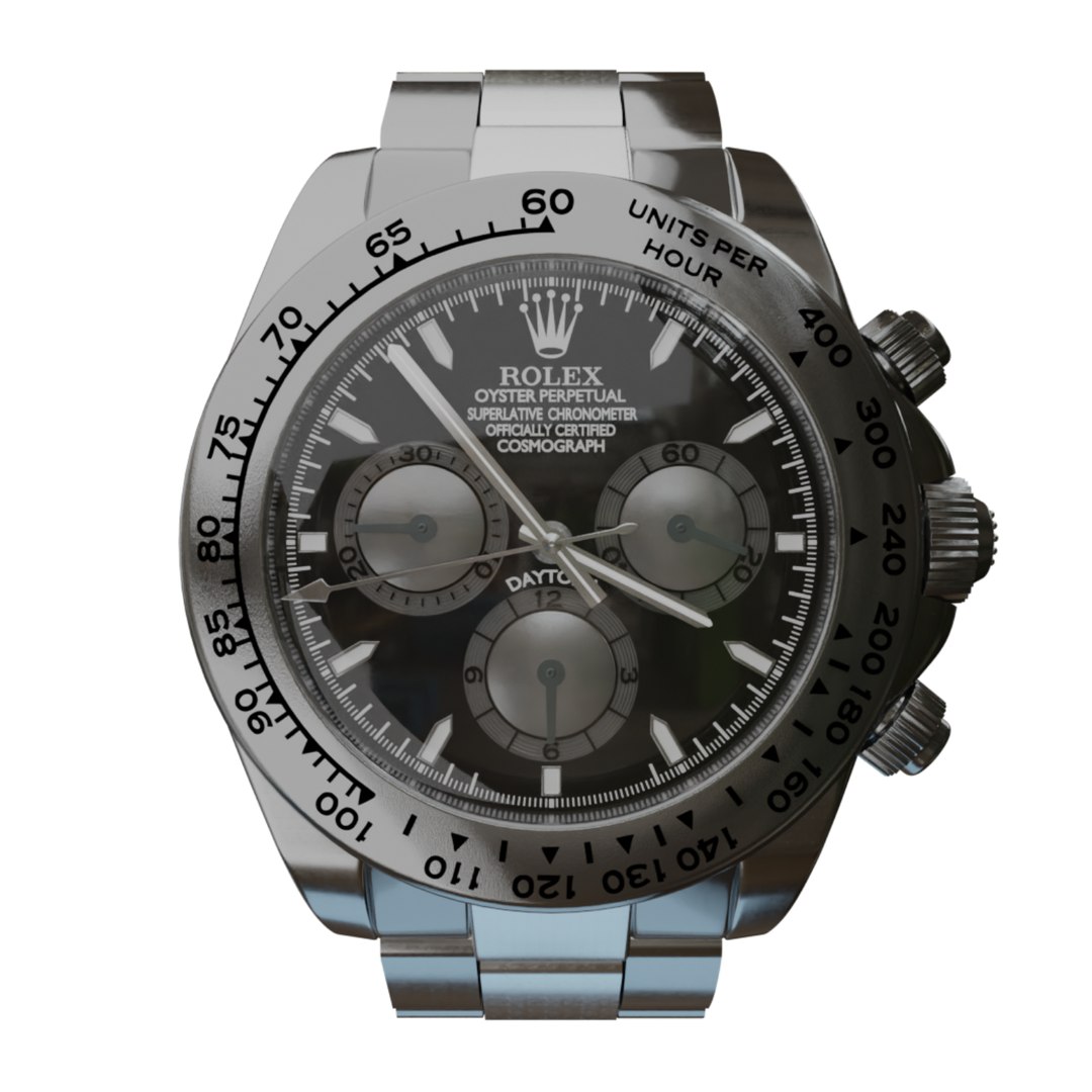 Rolex Watch Model 3D Model - TurboSquid 2293430