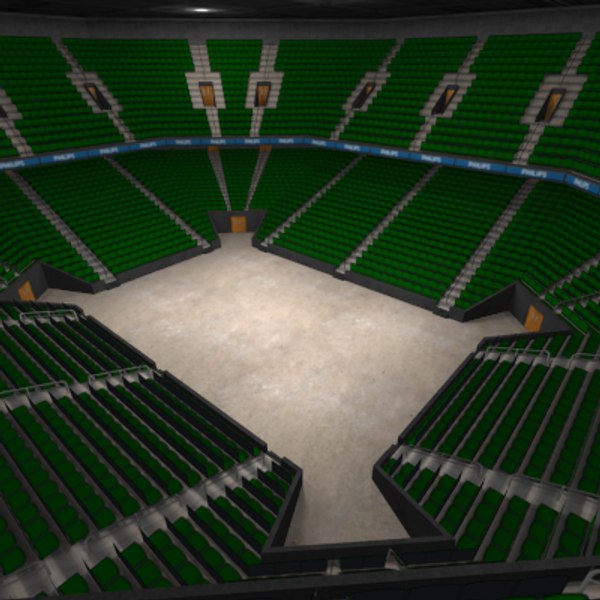 3d sports arena indoor play model