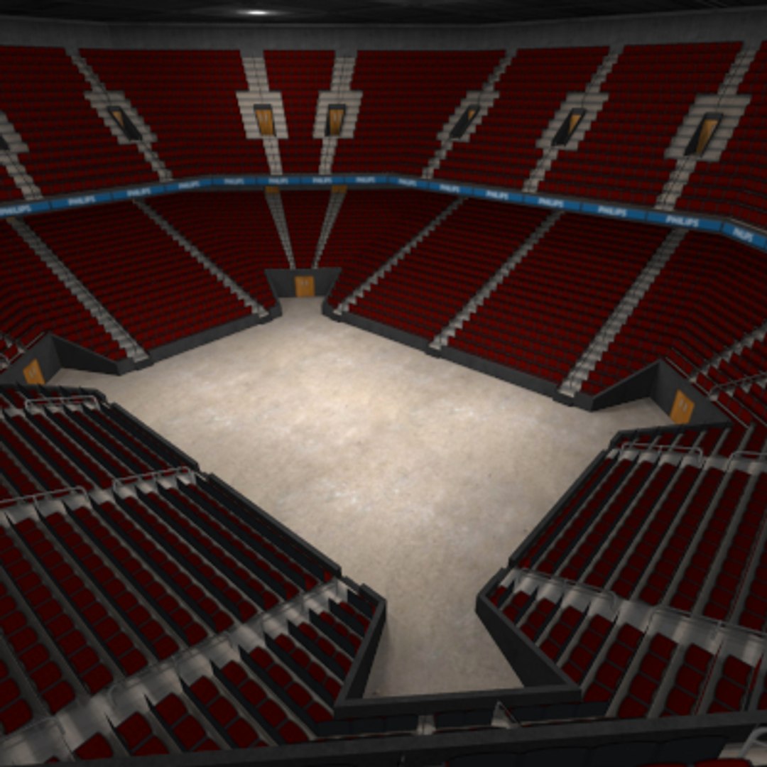 3d Sports Arena Indoor Play Model