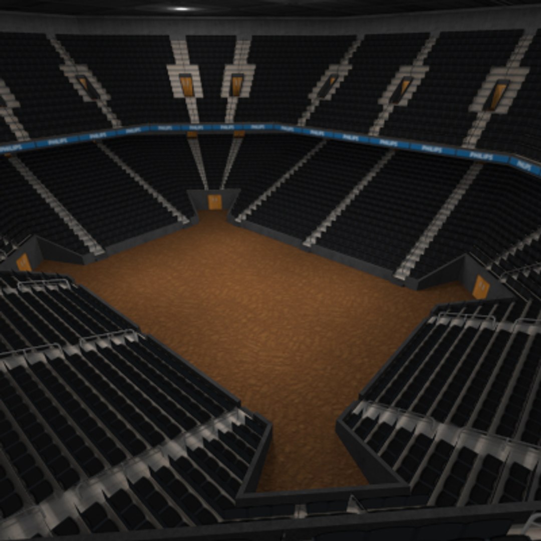 3d Sports Arena Indoor Play Model