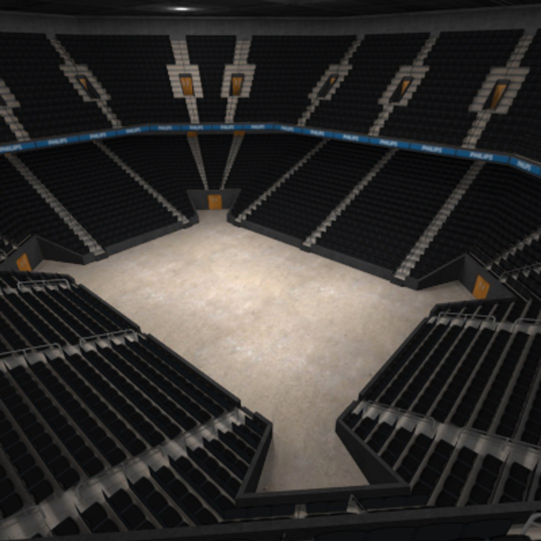 3d Sports Arena Indoor Play Model