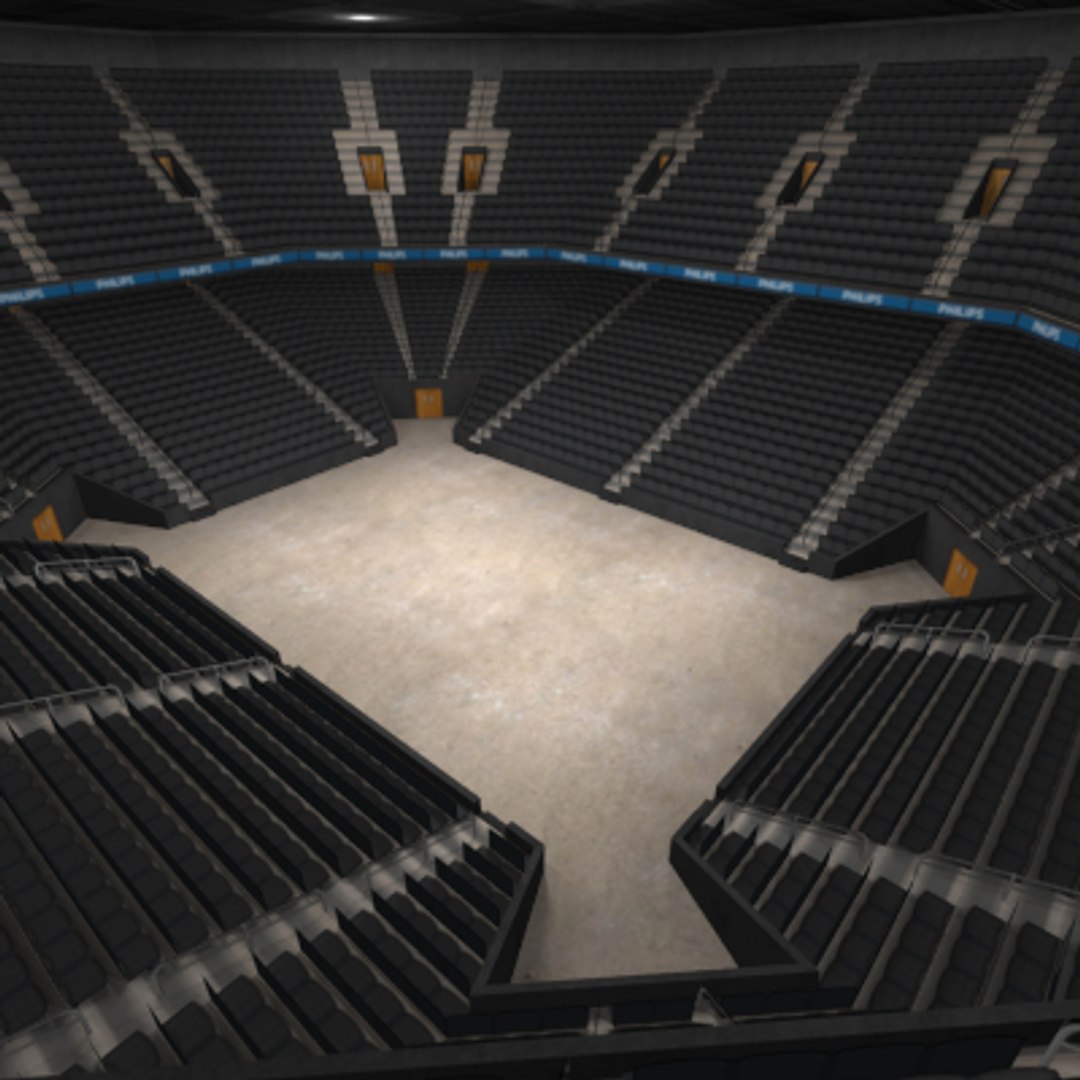 3d Sports Arena Indoor Play Model