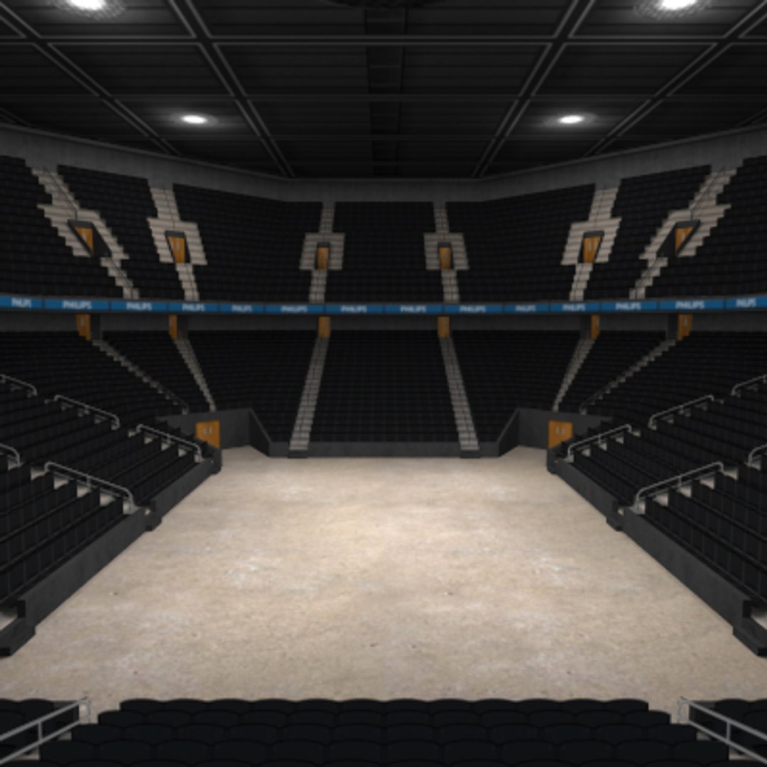 3d Sports Arena Indoor Play Model