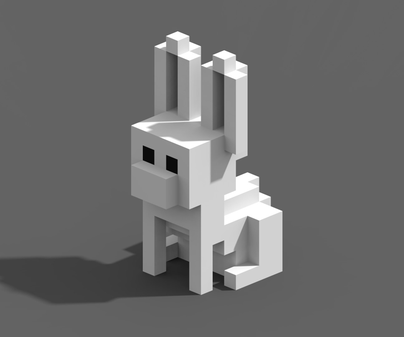 3D model voxel animals - TurboSquid 1301280