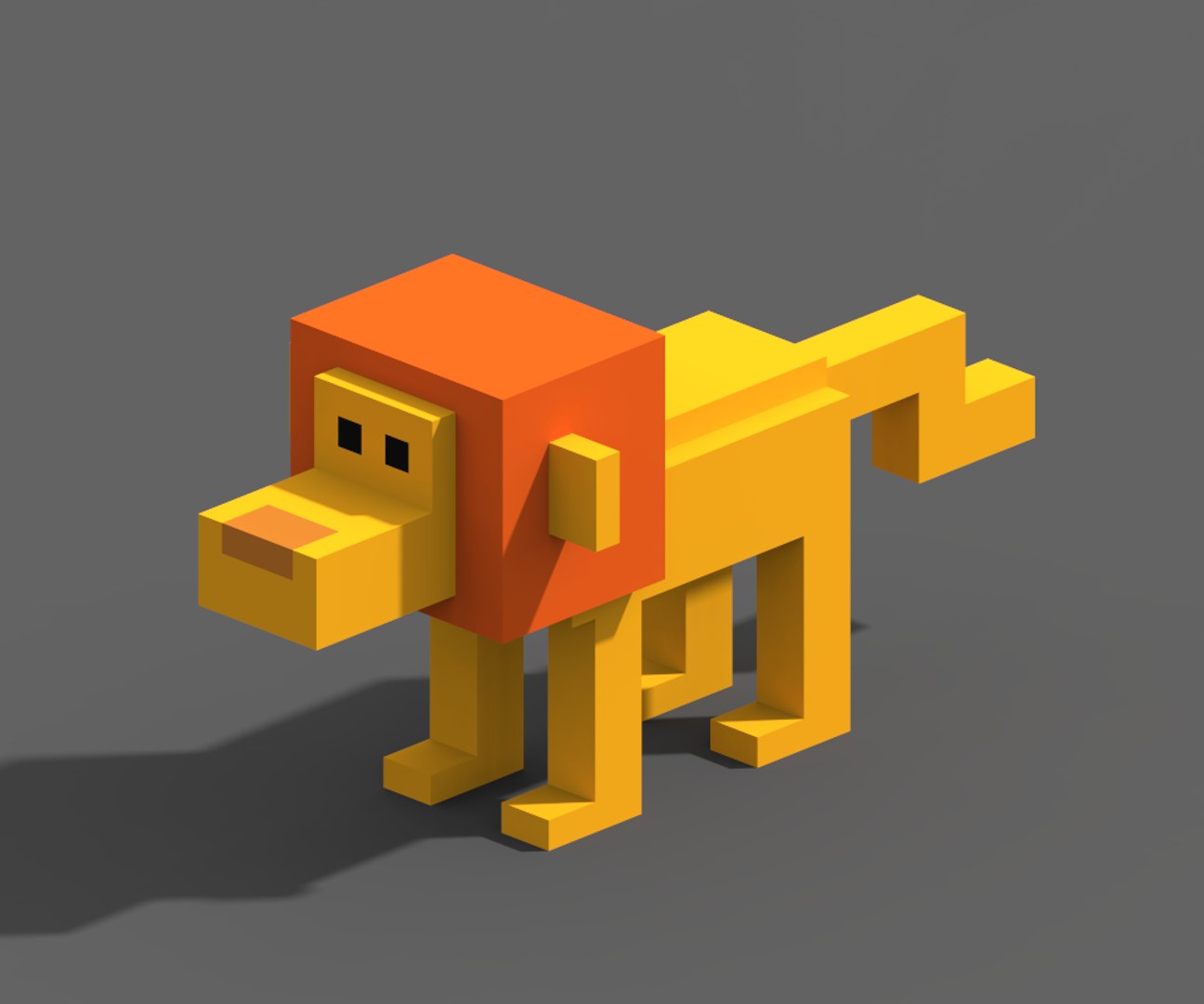 3D Model Voxel Animals - TurboSquid 1301280