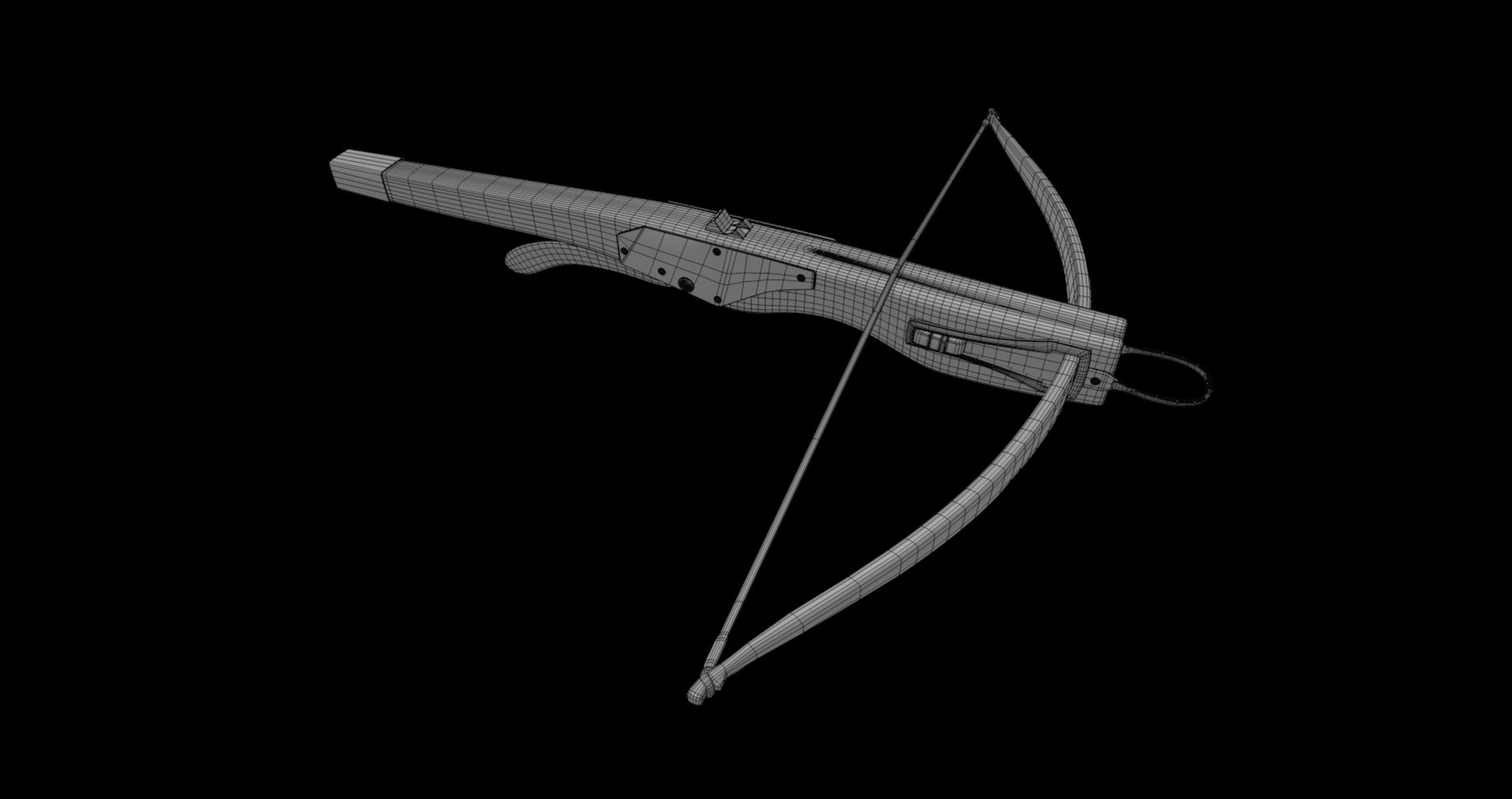 Crossbow Two Handed 3D - TurboSquid 2346948